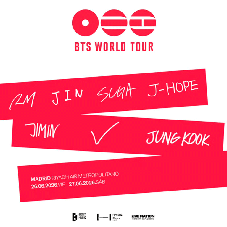 BTS - Madrid 26 Junio - First Golden Ticket